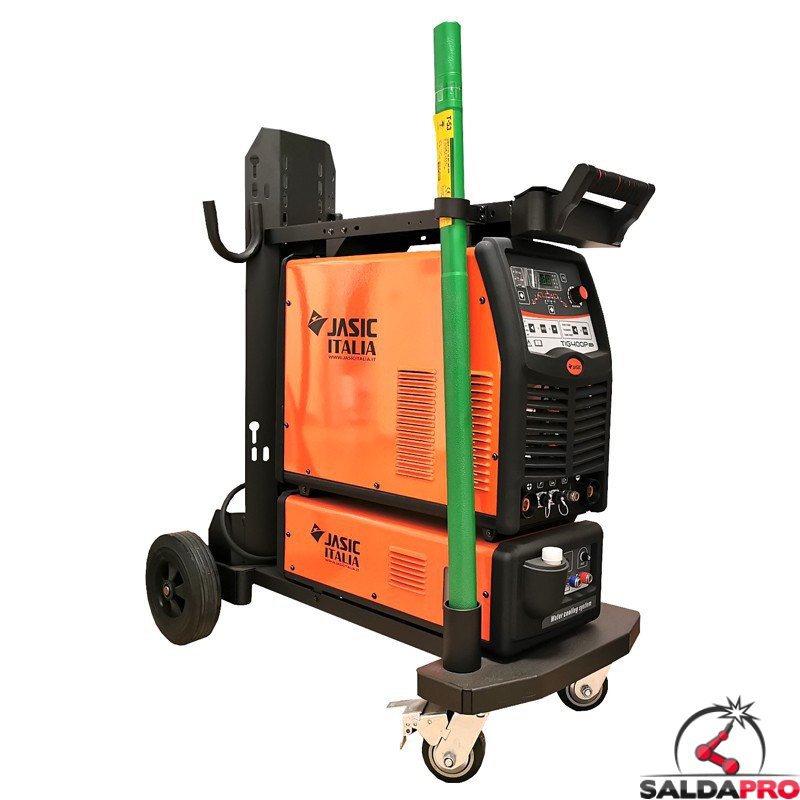 Saldatrice TIG DC 400P VRD Jasic con funzione pulsato, 5-400A 380V
