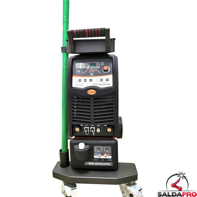 Saldatrice TIG DC 400P VRD Jasic con funzione pulsato, 5-400A 380V