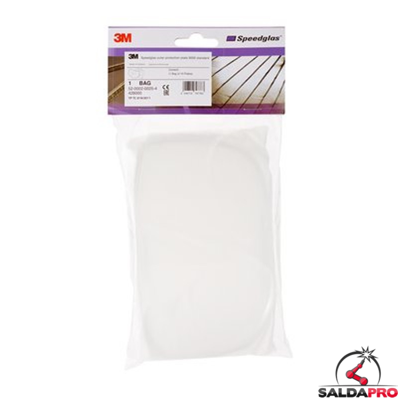 Lamina protettiva esterna 3M Speedglas per caschi saldatura 9000 ...
