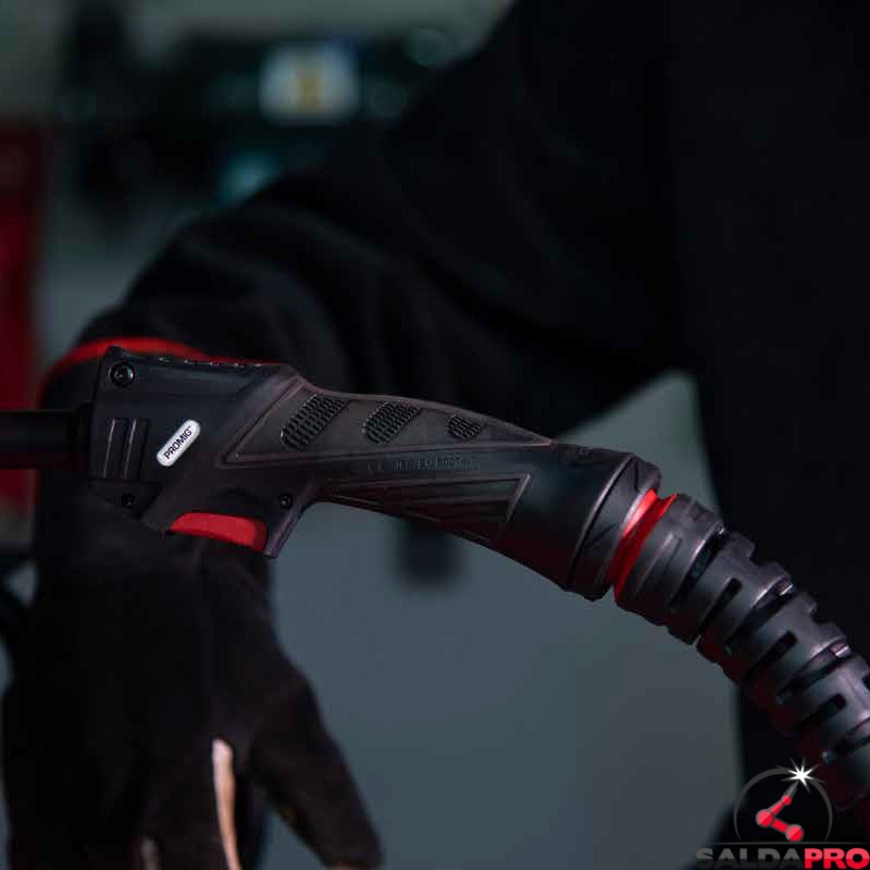 Torcia completa Lincoln Electric Lincgun Promig 300 4mt per saldatura ...