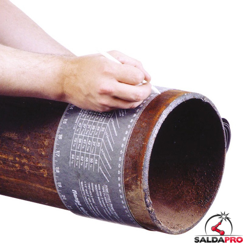 Nastri Tag-Pipe per la marcatura di tubazioni da 3-12"