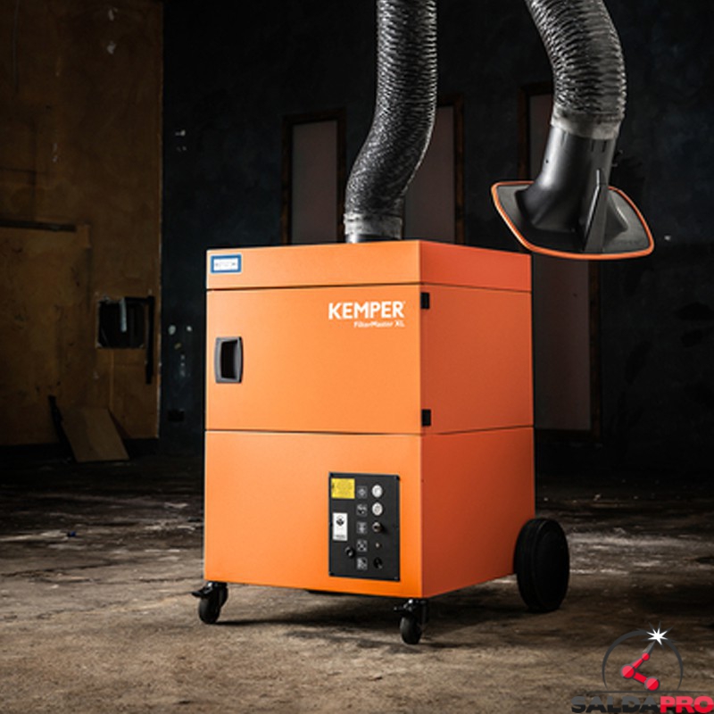 Depuratore mobile Kemper ProfiMaster con braccio aspirante flessibile 2-4mt