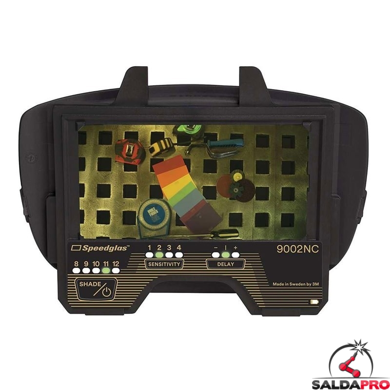 Casco 3M Speedglas 9002NC con filtro ADF autoscurante DIN 8-12