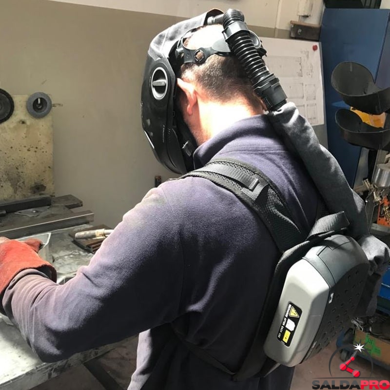 Casco 3M Speedglas G5-01VC autoscurante DIN 3/8-14 con respiratore Adflo