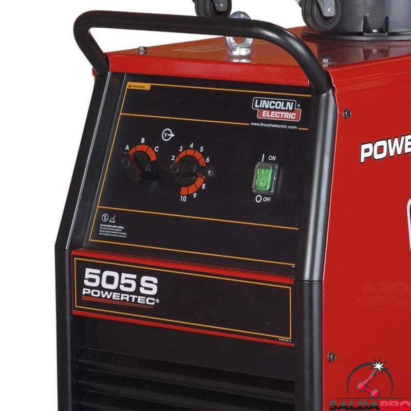 Saldatrice MIG Powertec 505S Lincoln Electric 230/400V Raffreddamento ...