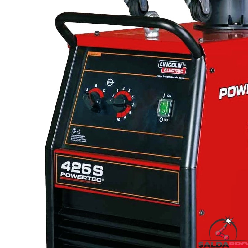 Saldatrice MIG Powertec 425S Lincoln Electric 230/400V Raffreddamento ...