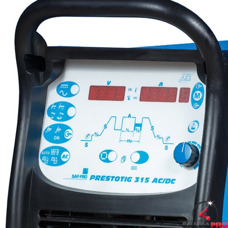 Saldatrice a inverter Prestotig 315 AC/DC Trifase Saf-Fro da 300A ...
